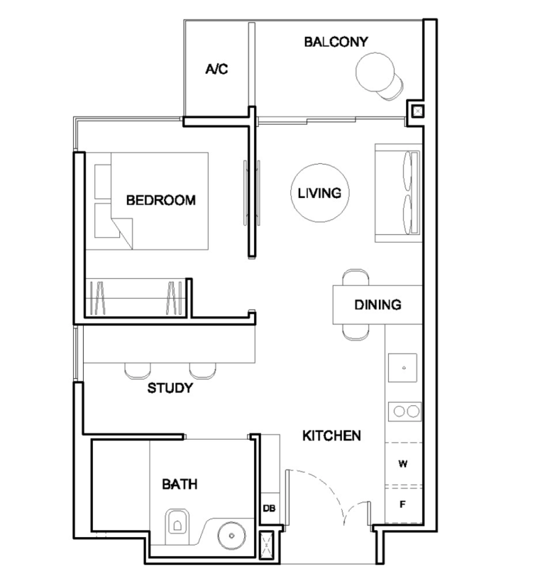 How To Identify A Good 1 Bedroom Layout: We Review 8 Different Condo ...