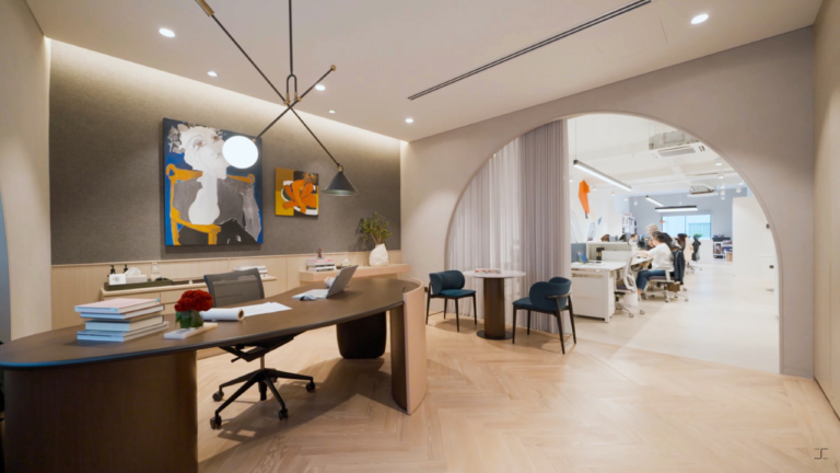 Inside A Gorgeous Art-Filled Interior Design Studio In Singapore
