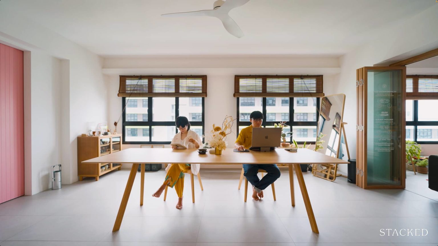 Inside A Creative Couple’s Colour-Filled Home & Workspace