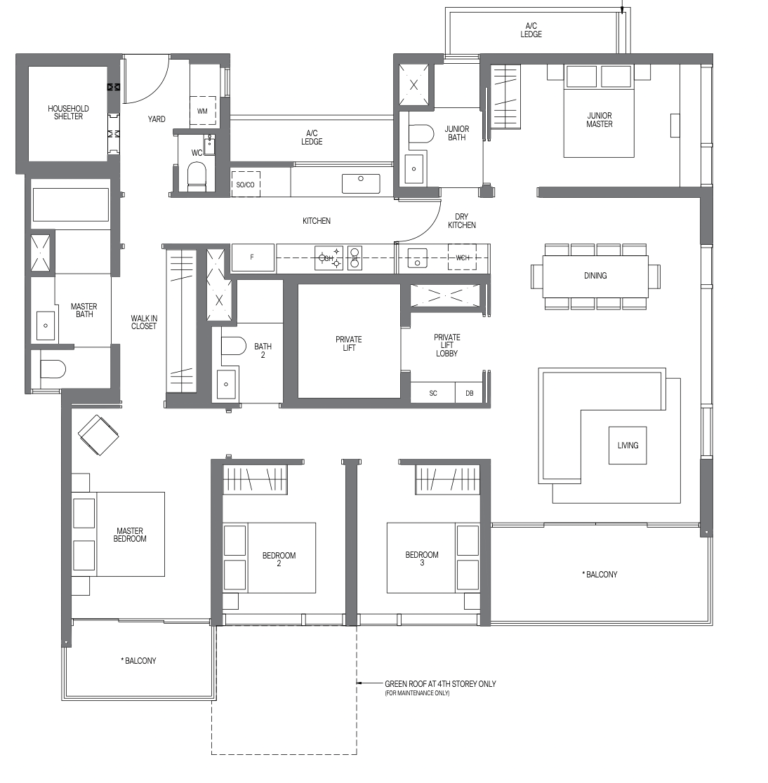 5 Almost Perfect New Launch Condo Layouts (Smaller But More Efficient)