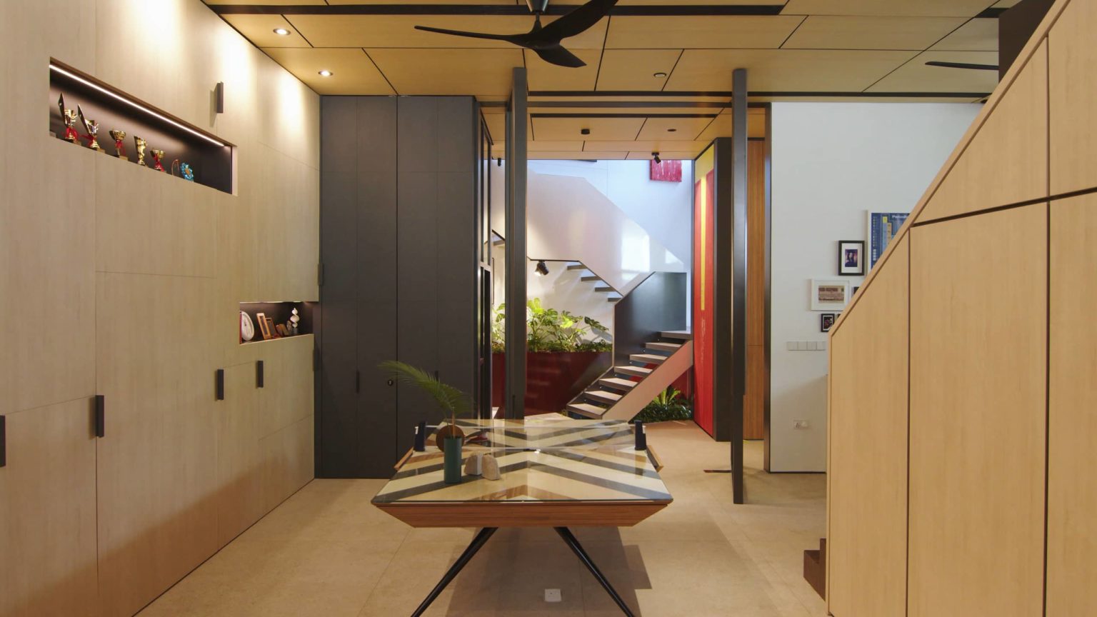 Inside A Modern Kampong-Inspired Home With A Garden On Every Level