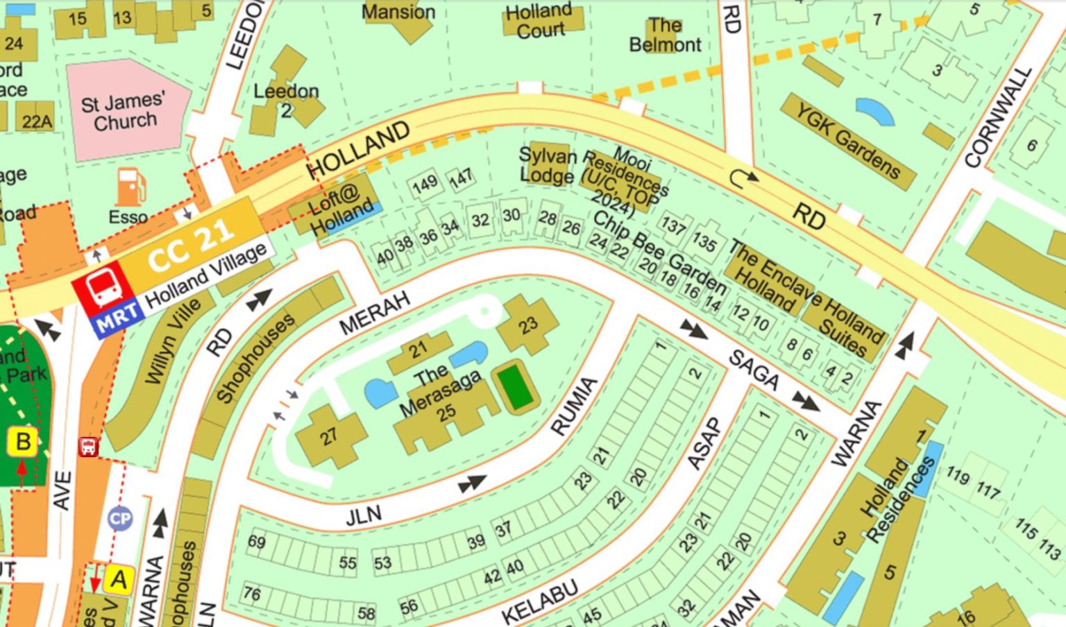 Touring Chip Bee Gardens: Freehold Landed Homes Among SLA-Owned ...