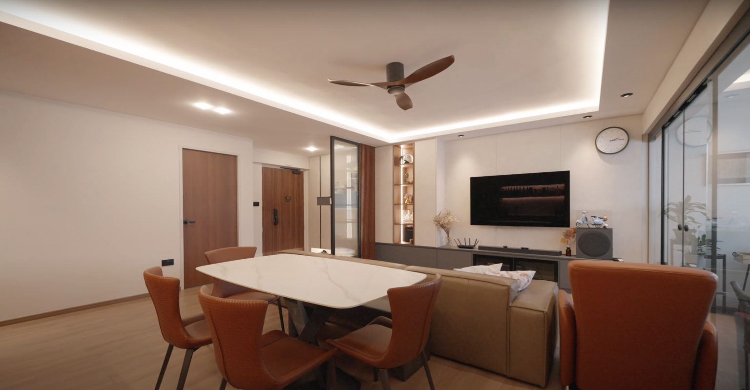 Inside A Modern Multi-Gen 1,399 Sqft Executive HDB Home