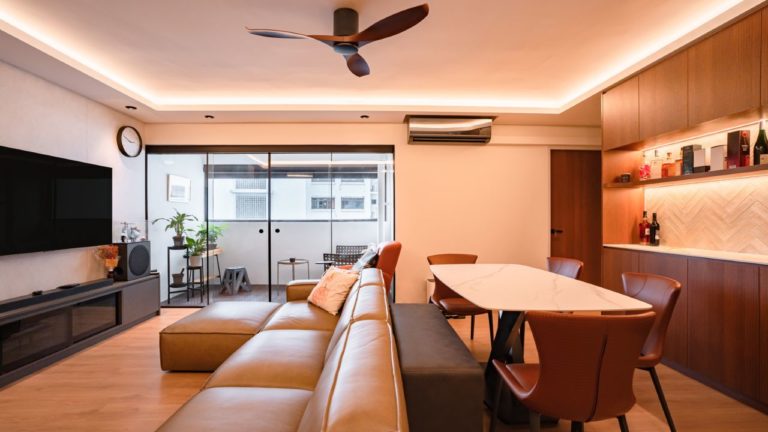 Inside A Modern Multi-Gen 1,399 Sqft Executive HDB Home