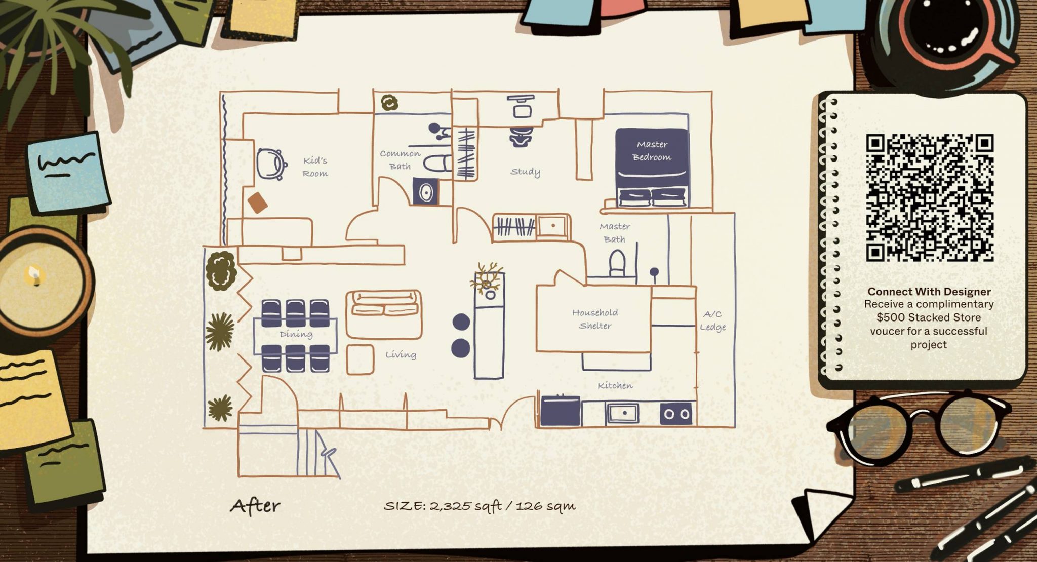 Inside A Family's Timeless Penthouse Inspired By Airport Runways