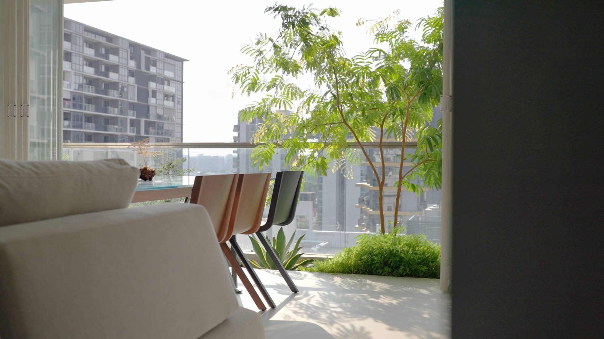 Inside A Family's Timeless Penthouse Inspired By Airport Runways