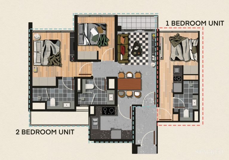 121 Dual Key Condos To Consider For Rental/Multi-Gen Living (2022 Edition)